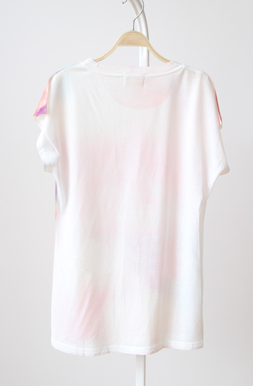 [grhjr418000110]gradient Tie-dye Render Cloud Female Triangle Short ...